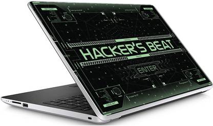 GADGETSWRAP Universal Hacker Beast Skin For 15.6 Inch Laptop (15x10 ...