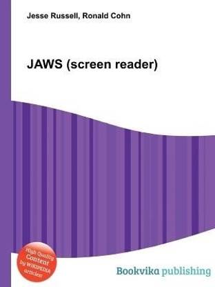 Jaws (Screen Reader): Buy Jaws (Screen Reader) by Russell Jesse at Low ...