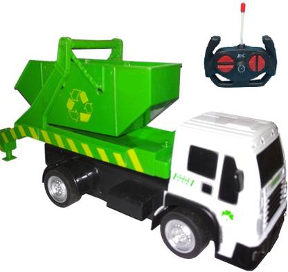 HALO NATION R/C Garbage Sanitation Recycling Truck with Tipping Bucket ...