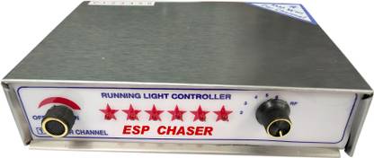 ESP 6 Channel AC Running Light Chaser , 6 Line TRIAC, 1000 Watt Per ...