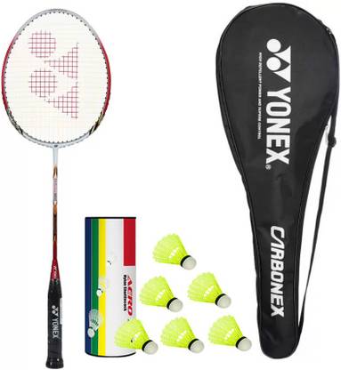 YONEX Carbonex 8000 Plus (Pack of 1 ) (Color on Availability) With Aero ...
