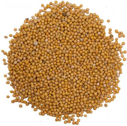 PMW White / Yellow Mustard Seeds - Safed Pili Sarson 500 Grams For ...