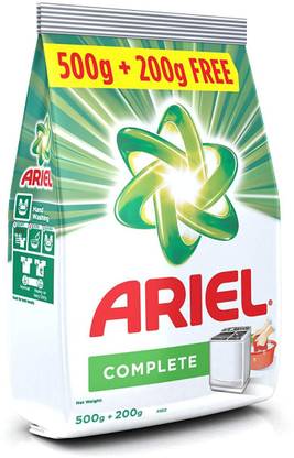 Ariel complete (500 gm + 200 gm) Detergent Powder 700 g Price in India ...
