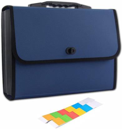 Flipkart.com | Techtest PP Polypropylene 13 Pocket File Folder - 13 ...
