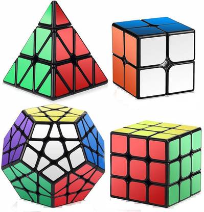 D ETERNAL cube 2x2 3x3 Pyraminx Triangle Pyramid cube and Megaminx high ...
