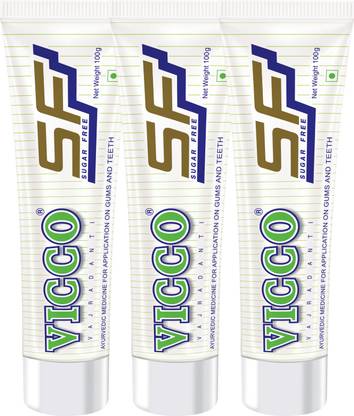 VICCO Sugar Free Tooth Paste(Vajradanti Sugar Free Paste)-100g ...