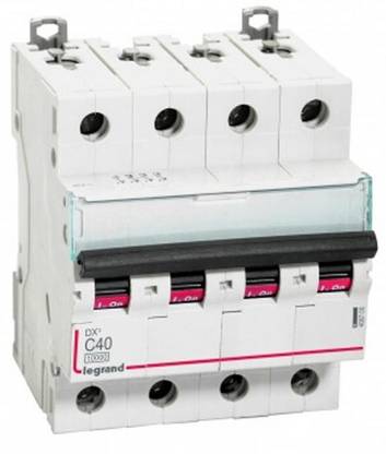 Legrand DX3 MCB 4 pole C-Curve 40(A) 4087 00 MCB Price in India - Buy Legrand DX3 MCB 4 pole C ...