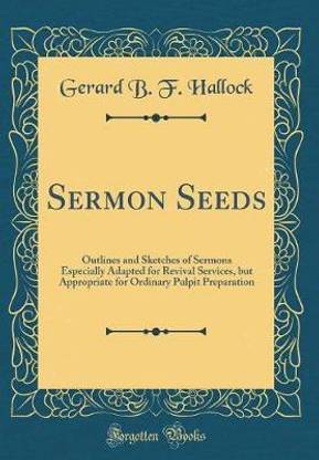 Sermon Seeds: Buy Sermon Seeds by Hallock Gerard B F at Low Price in ...