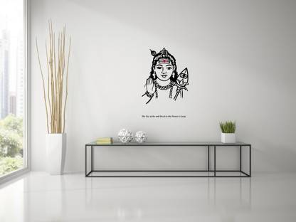 PEACOCKRIDE Appan Murugan Extra Large Wall Decal Price in India - Buy ...