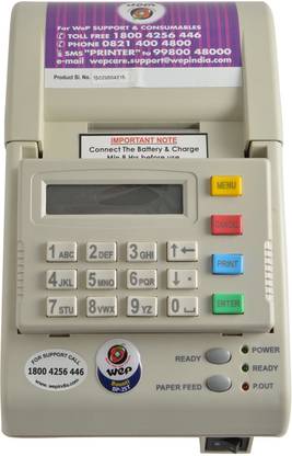 Security Store WEP PB-JOY WITH BATTERY CASH REGISTER BILLING MACHINE ...