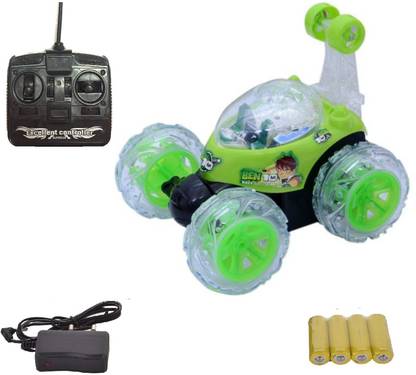 KandP Ben 10 Full Function Remote Control Stunt Car - Ben 10 Full ...