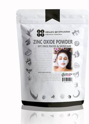 Zinc Oxide Powder (Skin Care & Face Pack) Price in India - Buy Zinc ...