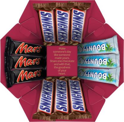 SNICKERS Chocolate Flower-Gift Pack Bars Price in India - Buy SNICKERS ...