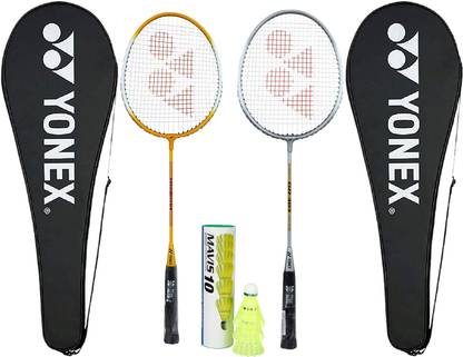 YONEX Beginner's Best Combo (GR 303 Aluminum Racquet Full Cover ...