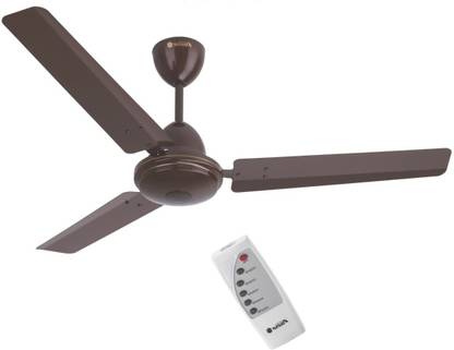 SINOX 12V DC- smart BLDC ceiling fan with remote 1200 mm 3 Blade ...