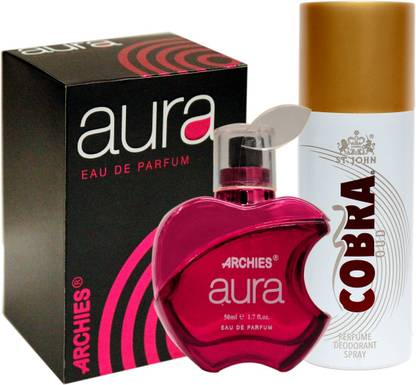 ARCHIES FRAGRANCE SET - Deo COBRA OUD & PERFUME AURA 50ML Price in ...