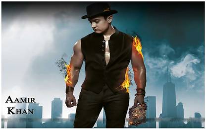 Aamir Khan Poster - amir Khan posters - Aamir Khan wall poster - Aamir ...