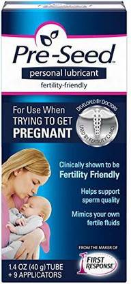 pre seed Pre-Seed Fertility Friendly Lubricant, Lube for Women Trying ...