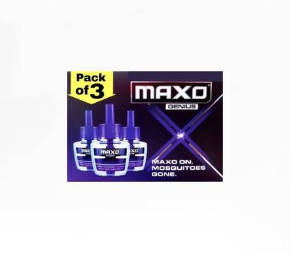 Maxo Genius( Pack of -3) Mosquito Vaporiser Refill Price in India - Buy ...