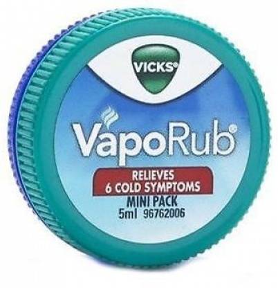 Vicks vaporub Mini pack- 5 ml*9 (Pack of 9) Balm - Buy Baby Care ...