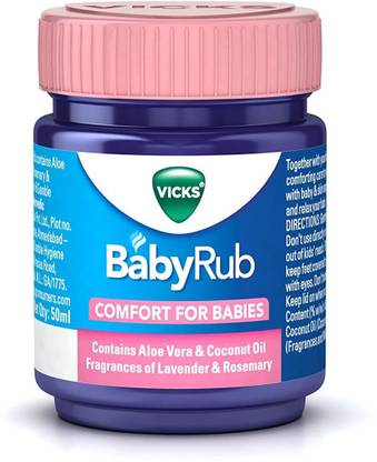 Vicks vaporub Baby Rub - 50 ml Balm - Buy Baby Care Products in India ...