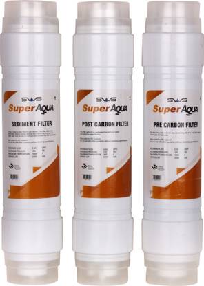 SUPERAQUA Sediment, Pre Carbon, Post Carbon Filter for RO System Solid ...
