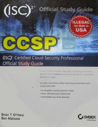 CCSP (Isc)2 Certified Cloud Security Professional Official Study Guide First Edition: Buy CCSP ...