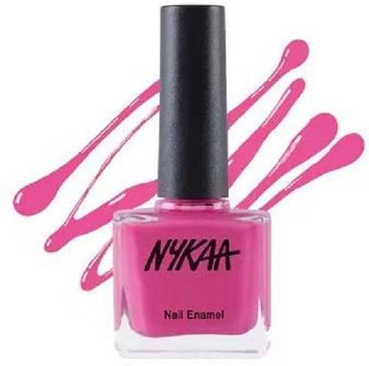 NYKAA Nail Enamel Era Brightly Pink - Price in India, Buy NYKAA Nail ...