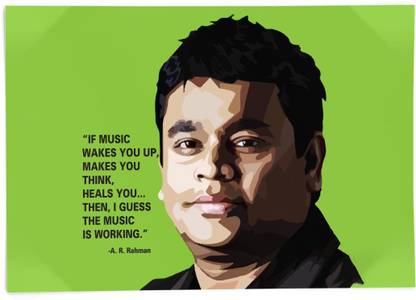 A.R . Rahman Motivational Wall Posters Paper Print - Personalities ...