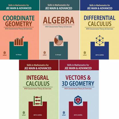 Arihant Mathematics Jee Main & Advanced (5 Book Set) Coordinate ...