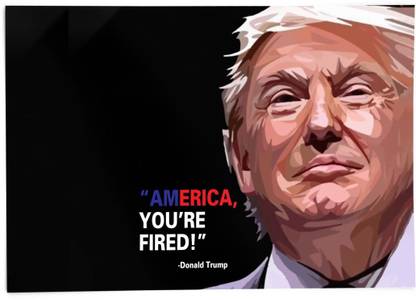 Donald Trump Motivational Wall Posters Paper Print - Personalities ...
