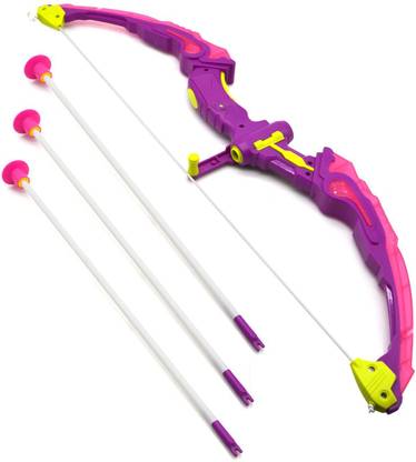 Compound Bow And Arrow Pink