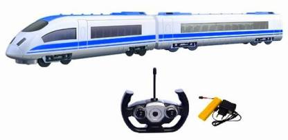 HALO NATION Remote Control Rechargeable High Speed Bullet Train Set ...