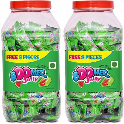 Boomer Jelly Chewing Gum Big Jar Watermelon Chewing Gum Price in India ...