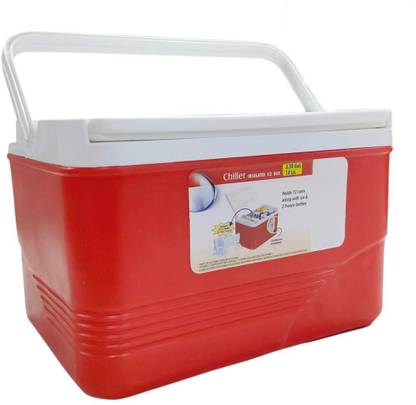 Eware 14 L Plastic Prince Icebox Cooler with Bail Handle Ice Box Ice ...