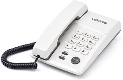 Lexstar LX-200 Corded Landline Phone Price in India - Buy Lexstar LX ...