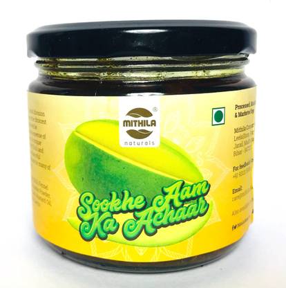 Mithila Naturals SUKHE AAM Ka Achar- MMP-204-DMP Mango Pickle Price in ...