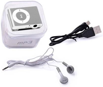 kluzie Mini Rechargeable Shuffle MP3 Player With SD Card Slot Shuffle ...