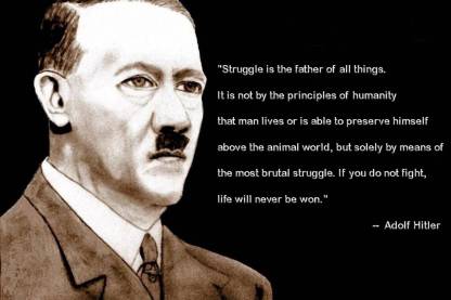 Adolf Hitler Wall Poster POSTER LARGE Print on 36x24 INCHES Fine Art ...