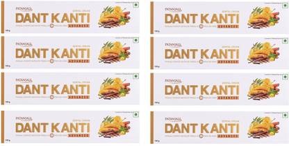 PATANJALI Dant Kanti Advanced - 100g (Pack of 8) Toothpaste - Buy Baby ...