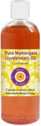 deve herbes Pure Malkangani (Malkangni / Jyotishmati) Oil (Celastrus ...