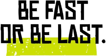 be fast or be last |Motivational Poster|Inspirational Poster|Gym poster ...
