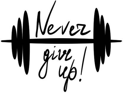 never give up |Motivational Poster|Inspirational Poster|Gym poster|All ...
