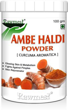 Rawmest Pure Ayurvedic Natural Ambe Haldi Wild Kasturi Manjal Turmeric ...