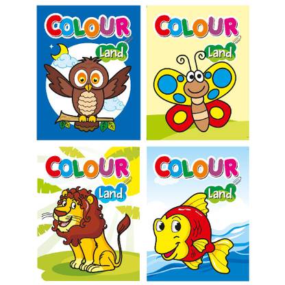 Colour Land (Set of 4): Buy Colour Land (Set of 4) by Angel Publishing ...