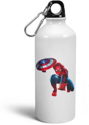Flipkart.com | Real Deal Captain Spiderman 600 ml Water Bottle - School ...