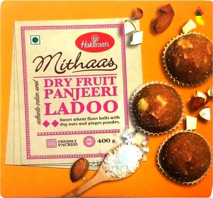 Haldiram's Mithaas Dry Fruit Panjeeri Ladoo Box Price in India - Buy ...