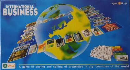 Ekta INTERNATIONAL BUSINESS Money & Assets Games Board Game ...