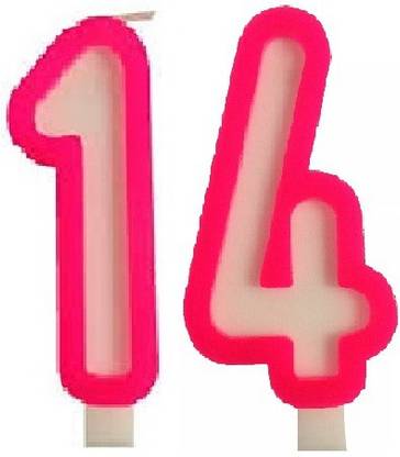 Number 14 Pink