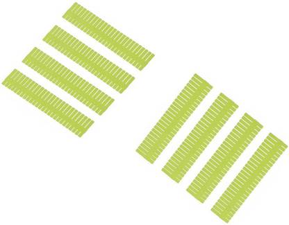 IARA Interlocking Plastic Partition Organizer Storage Box, Pack of 8 ...